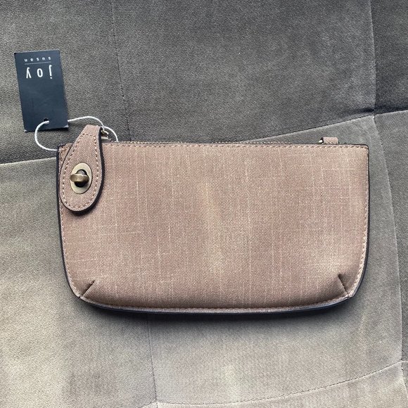 Joy Susan | Bags | Nwt Joy Susan Wristletclutchcrossbody Bag Light ...
